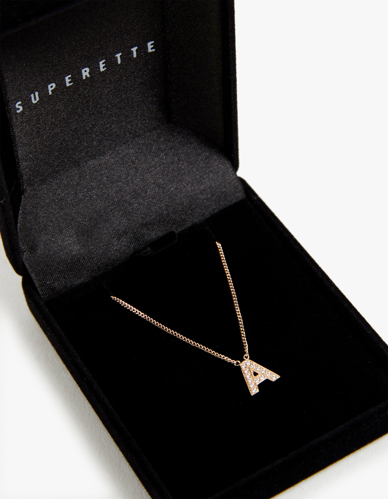 Superette | Letter Necklace 9ct - Gold