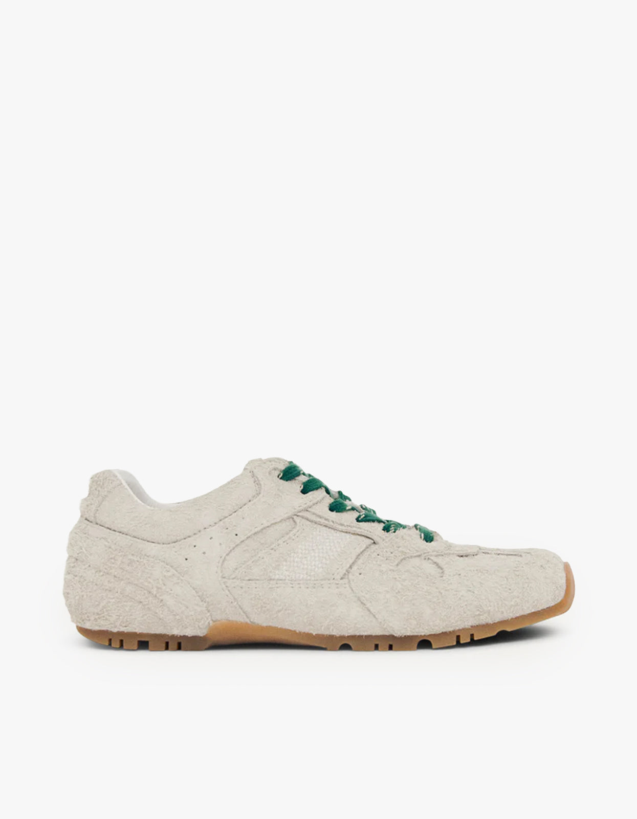 Tb.56 Suede Fuzzy Leather Sneakers - Light Grey – Superette