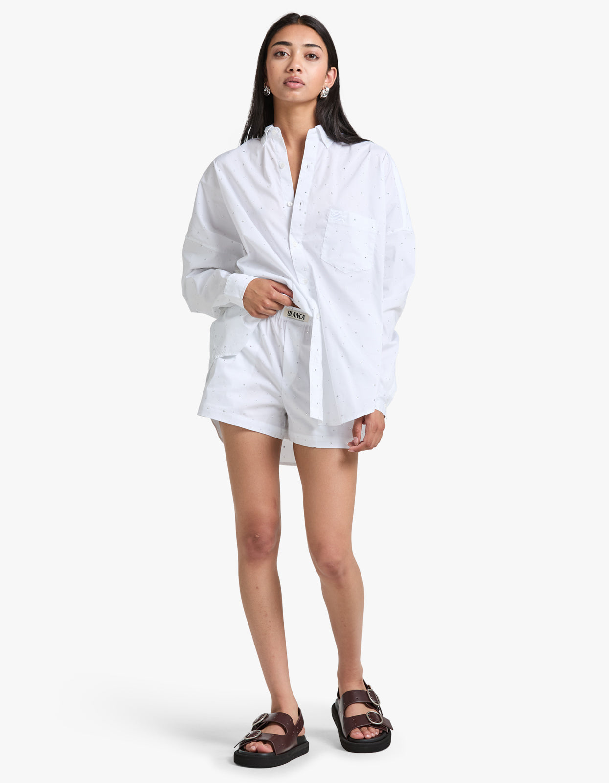 Lisa Shorts - White – Superette