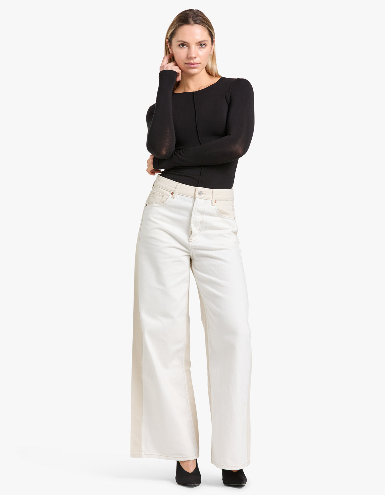 Superette | Palma Denim Jean - Salt