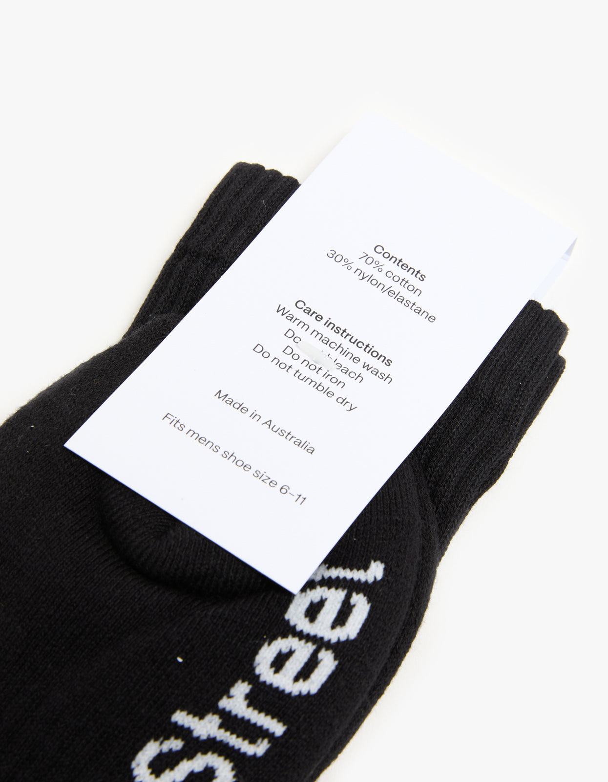 Superette | Drake Street Sock - Black