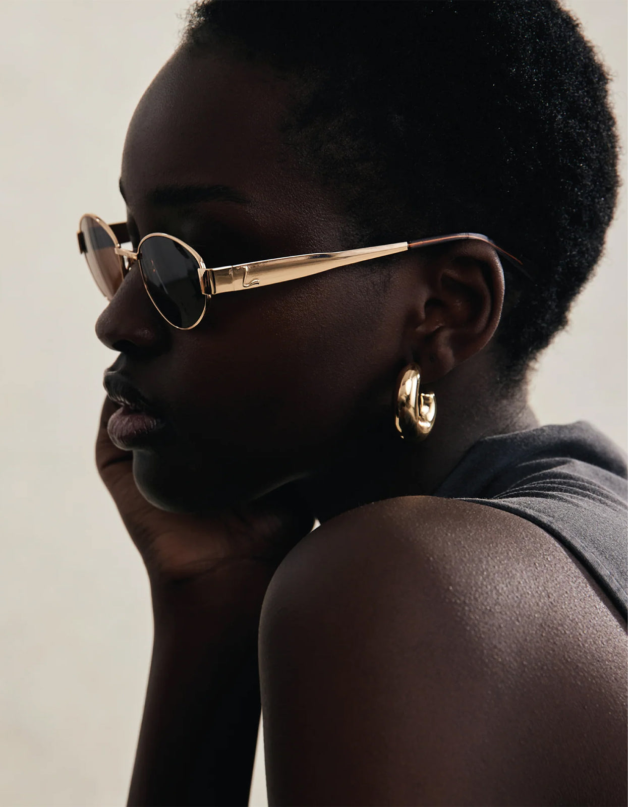 Superette | The Boston Sunglasses - Gold