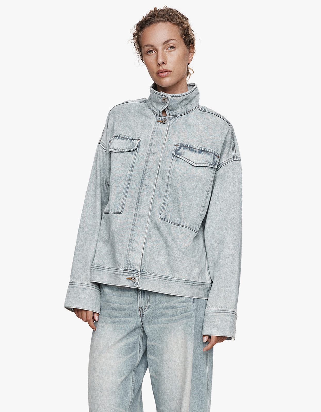 Marle - Farrin Jacket Faded Blue | Superette