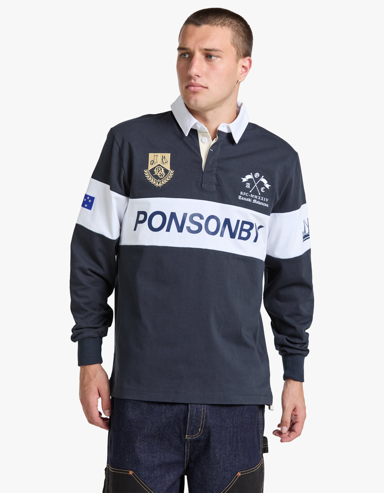 Superette | Ponsonby Rugby Jersey - Navy