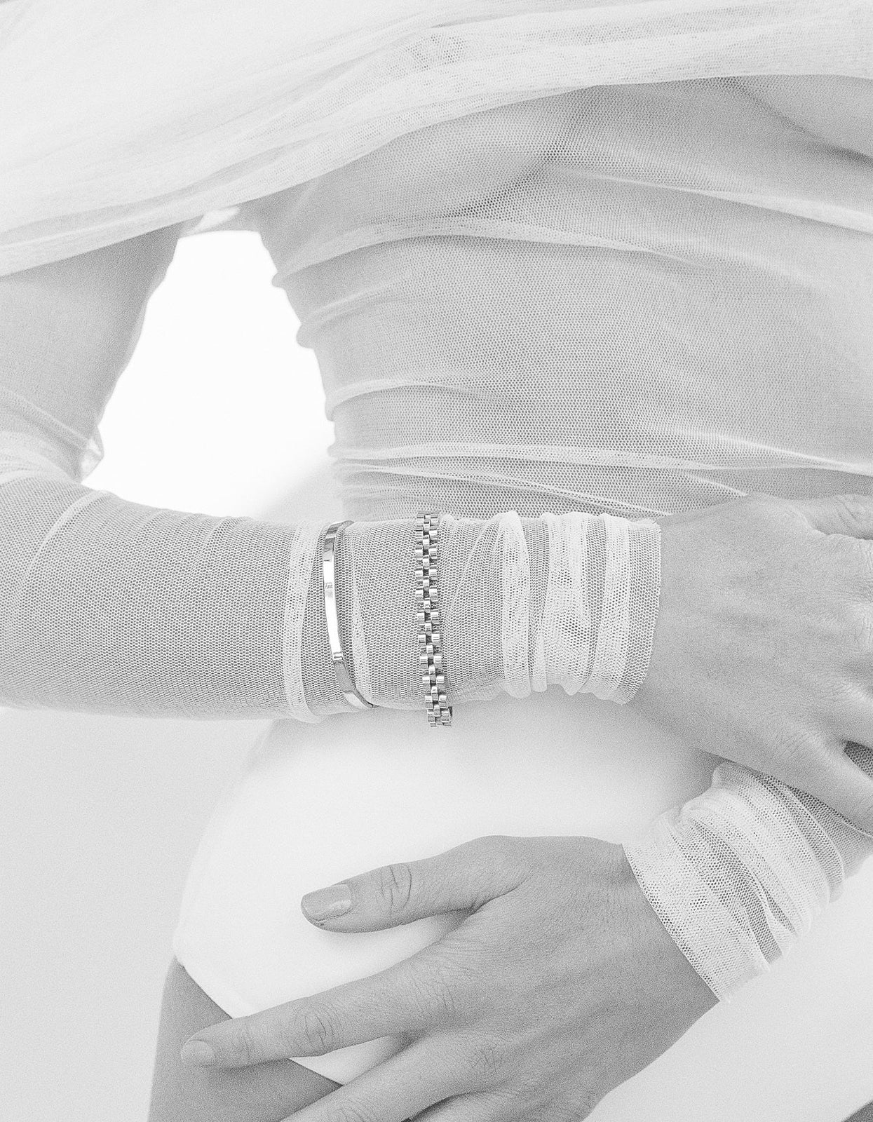 Dylan Bangle - Silver – Superette