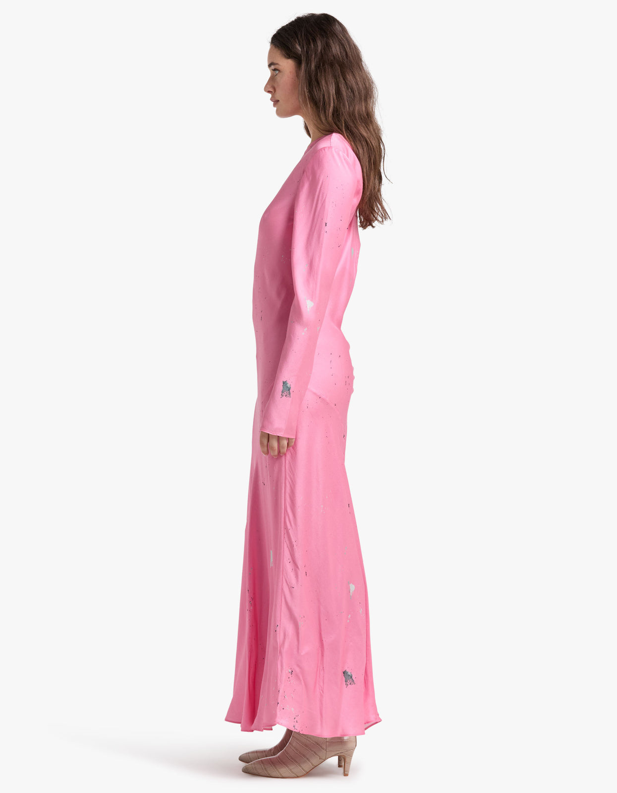 Superette | Full Sleeve Bias Dress - Hog Wash