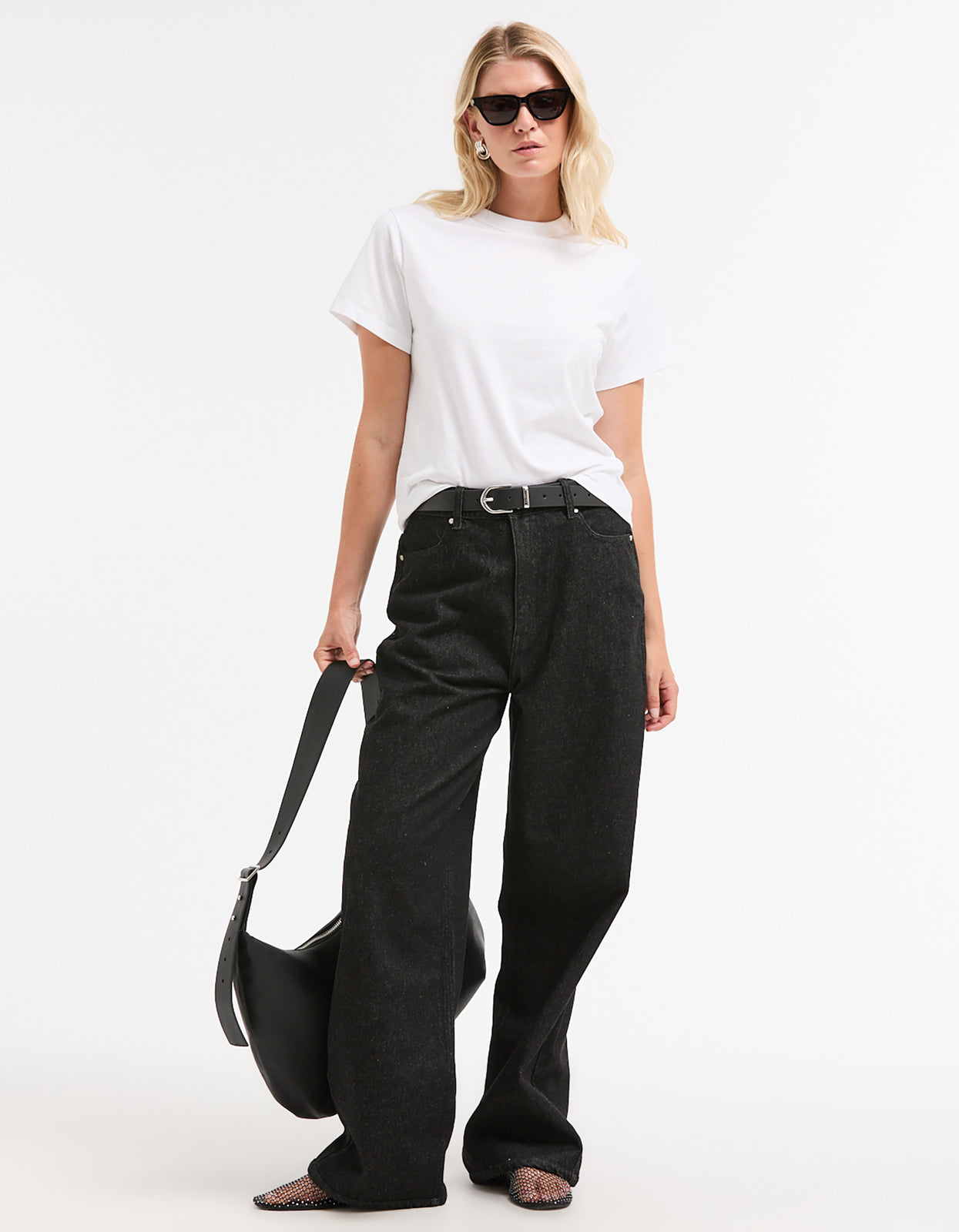 Sloane Tee - White – Superette