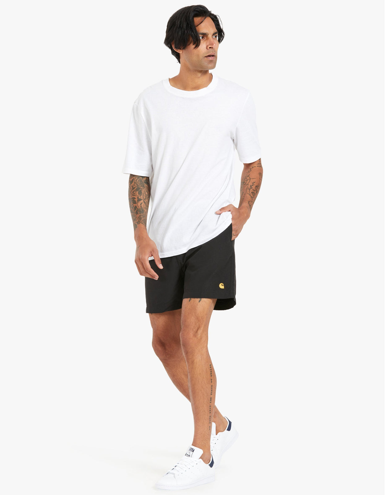 Superette | Chase Swim Trunks - Black/Gold