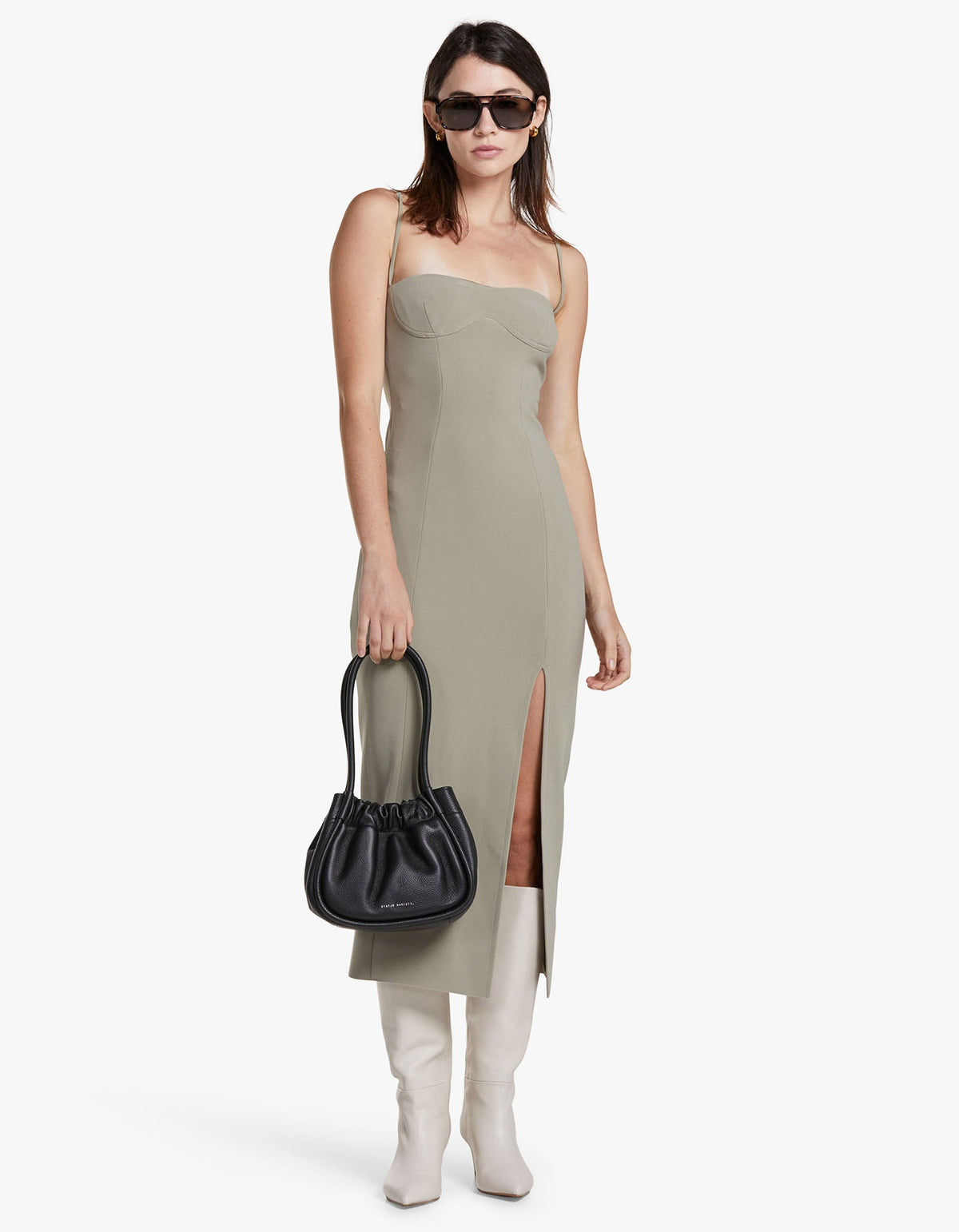 Superette | Marisol Midi Dress - Silver Sage