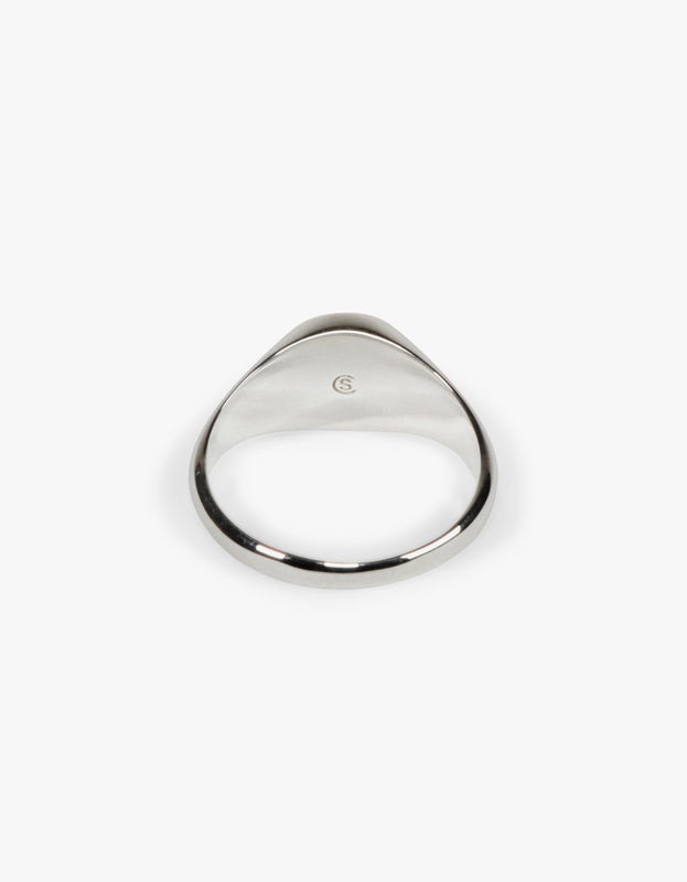 Superette | Type 018 Portrait Signet Ring - Sterling Silver